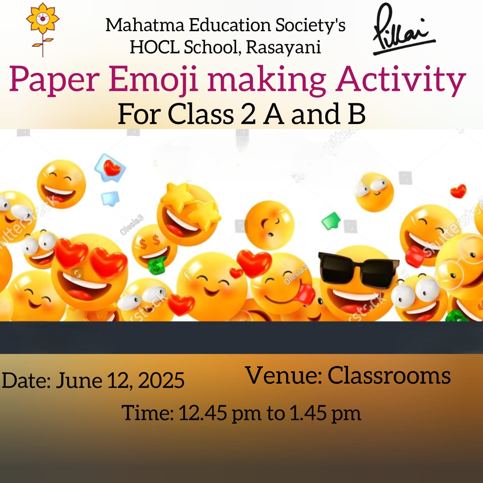 Paper Emoji Making Competition - HOCL School